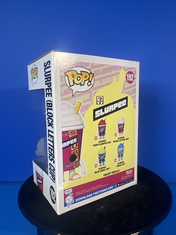 Funko Pop! Vinyl: 7-11 Slurpee - Slurpee (Block Letter Cup) - 7-Eleven ...