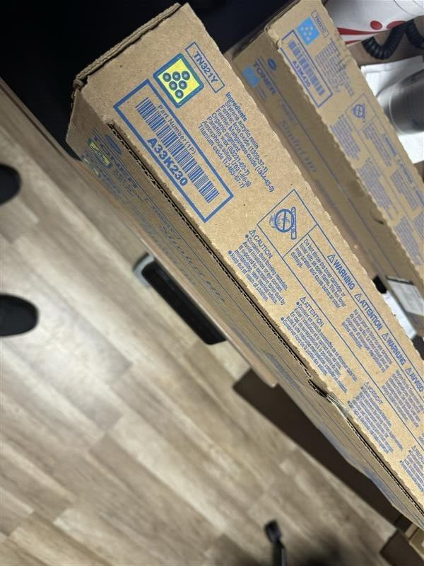 Konica Minolta TN-321 Yellow Standard Yield Toner Cartridge (A33K230 ...