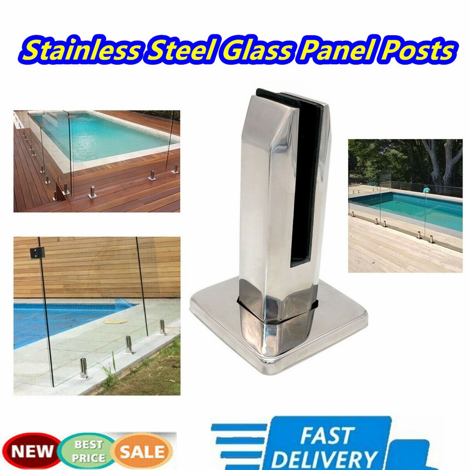 Glass Fence Spigot Pool Balustrade Fencing Clamp Spigots Floor Stand ...