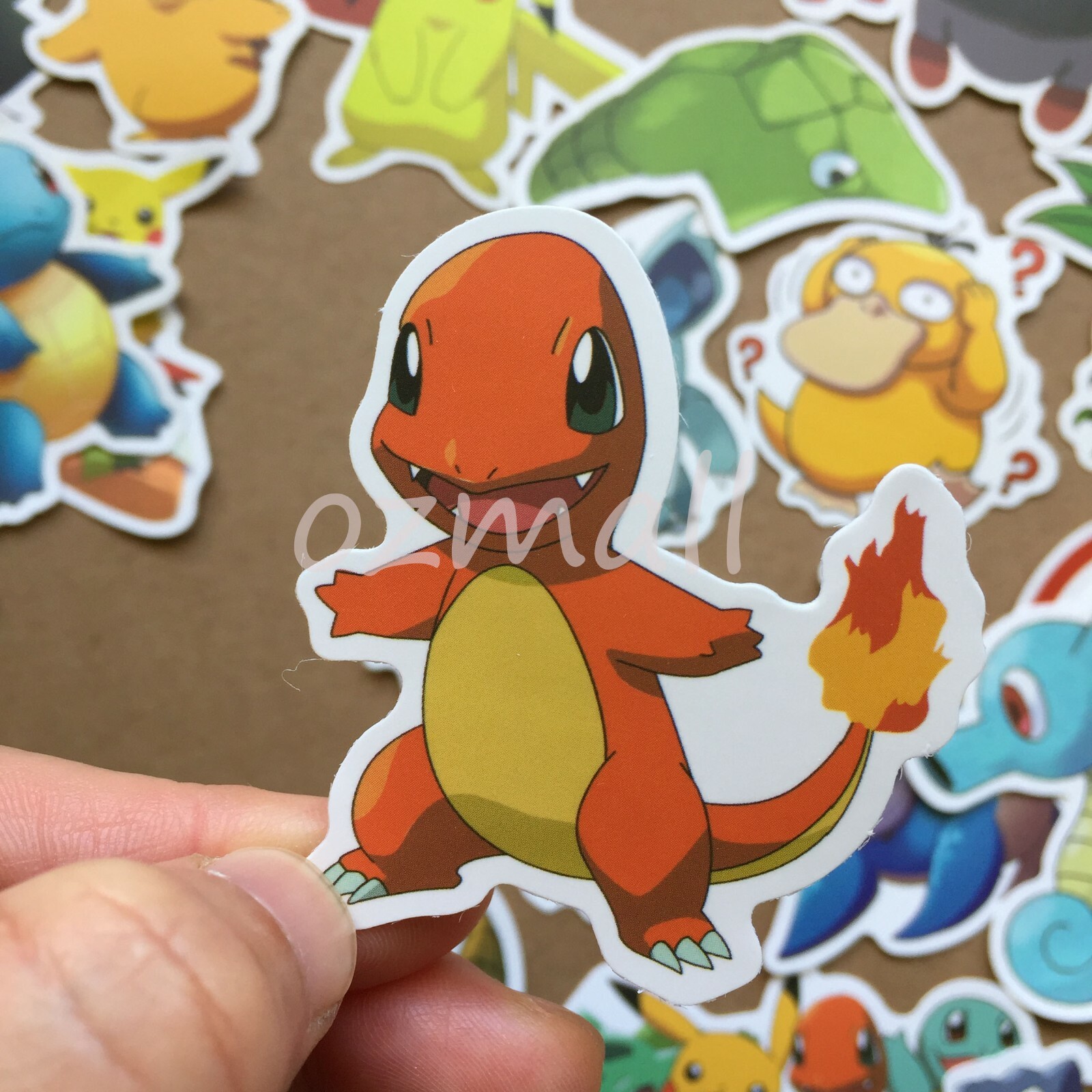 50pcs Pokemon Go Friends Pikachu Vinyl Decal Kid Stickers Laptop Phone ...