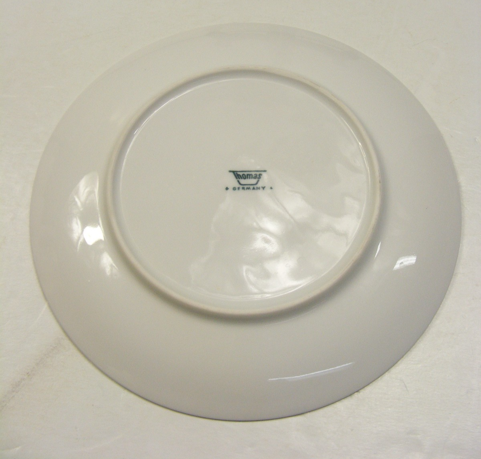 Germany Thomas Platinum Band Porcelain Salad Plate J-3 | eBay