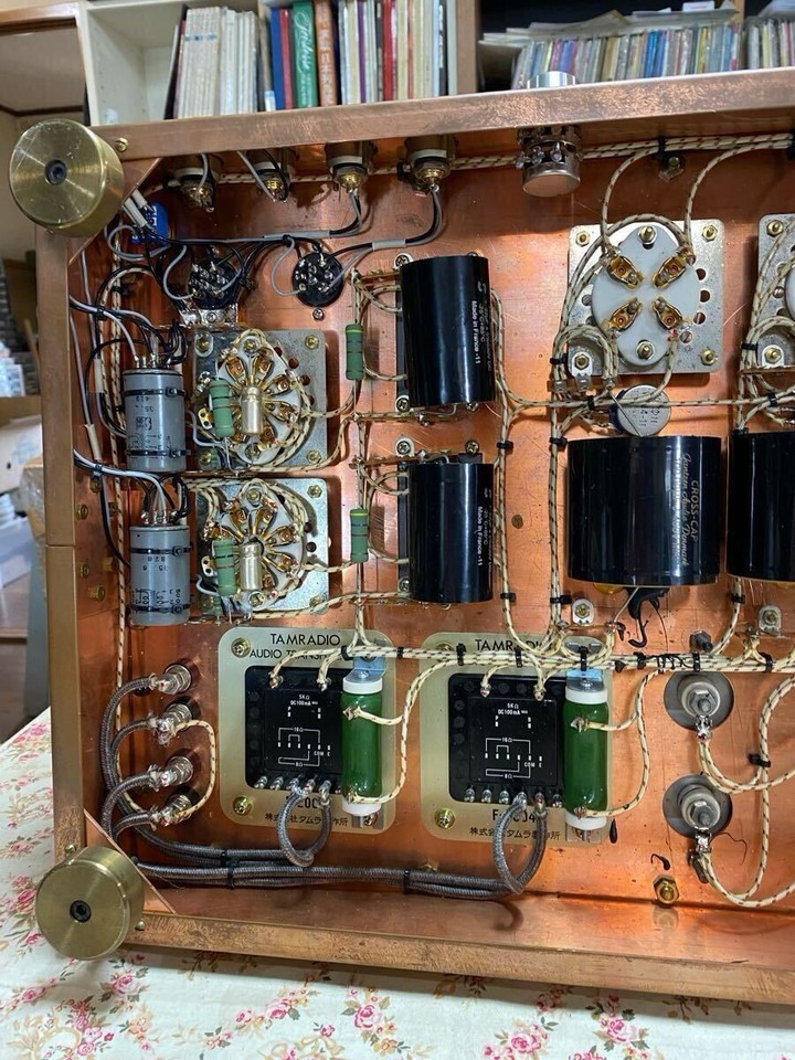 300B single stereo power amplifier transformers by Tamura operation ...