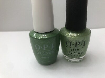 OPI GELCOLOR + MATCHING GEL POLISH GLEAM ON! (GC SR5 / NL SR5) | eBay