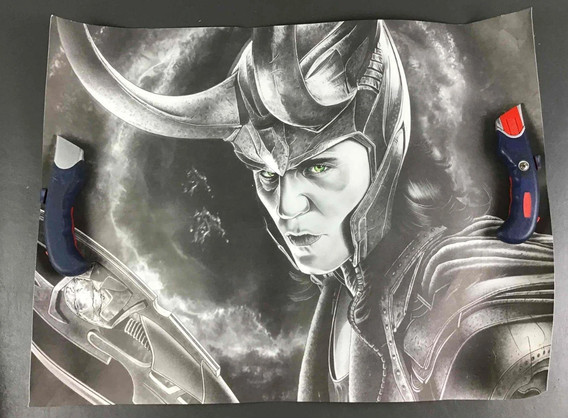 Loki Pencil Drawing