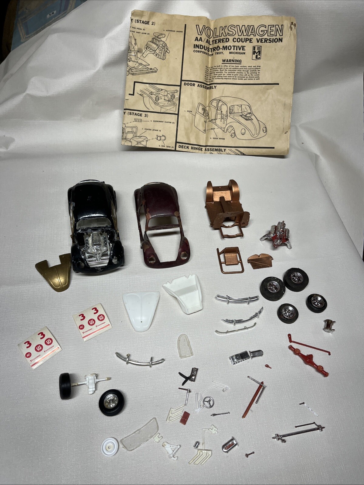 AMT REVELL MPC IMC 1:25 1:24 VW VOLKSWAGEN BUG MIDEL PARTS LOT | eBay