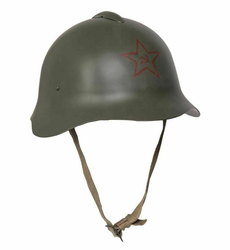 Russian M36 Steel Helmet Russian Steelhelmet Red Stern Hammer & Sickle ...