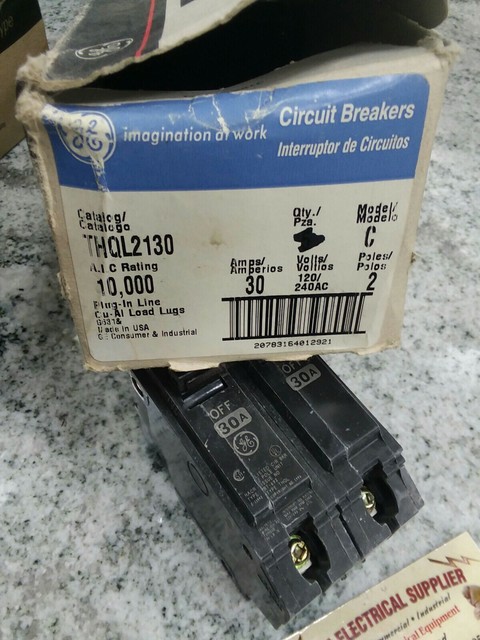 GE THQL2130 240V Circuit Breaker for sale online | eBay