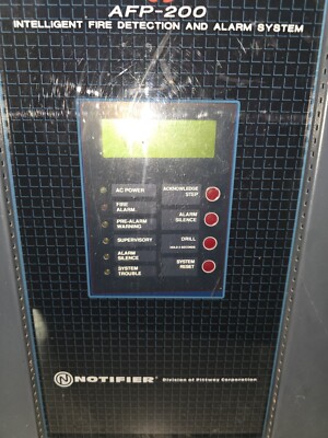 Industrial Fire Protection - Notifier Afp-200