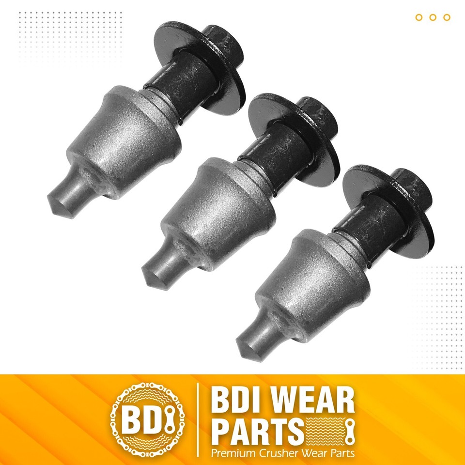 Asphalt Milling Teeth Carbide Tip with Washer Zipper Tooth Road Milling ...