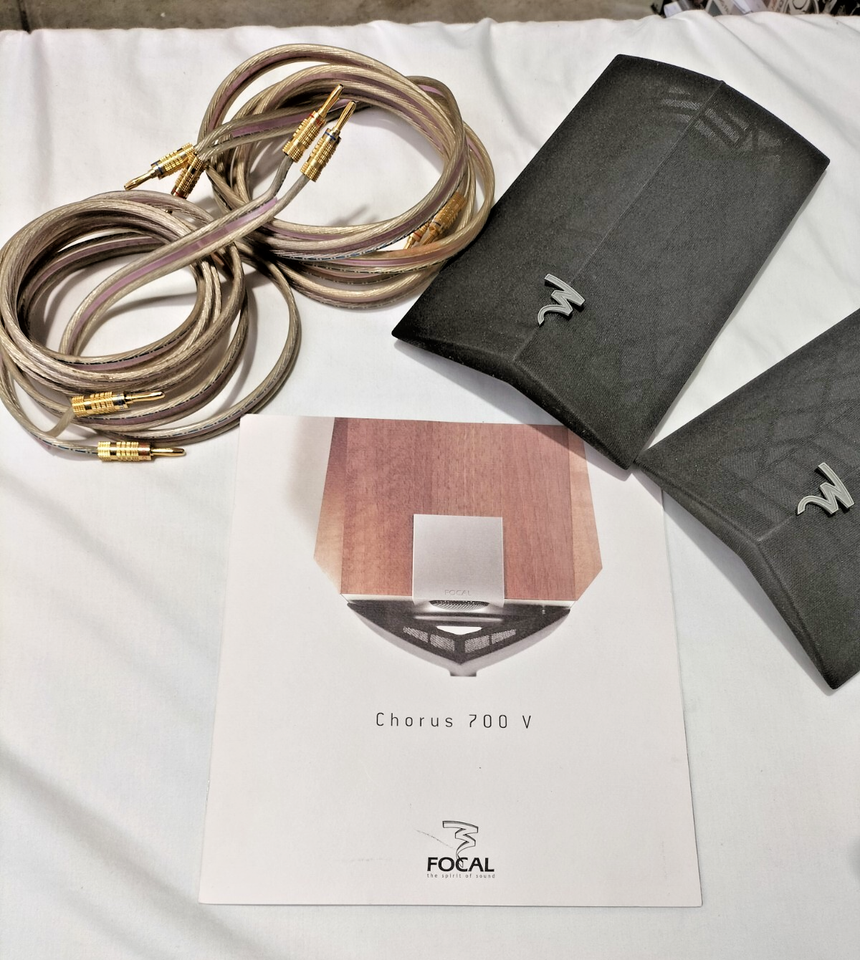 Scarce Focal Chorus 705V Speakers Quality Audio France FOCAL Speakers 705V - AF | eBay