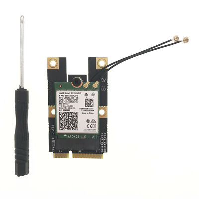 Intel AX200 Wi-Fi 6 AX200NGW Bluetooth 5.1 Mini PCI-E Wireless card ...