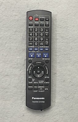 Panasonic N2QAYB000214 Home Theater System Remote Control SCPT954 | eBay