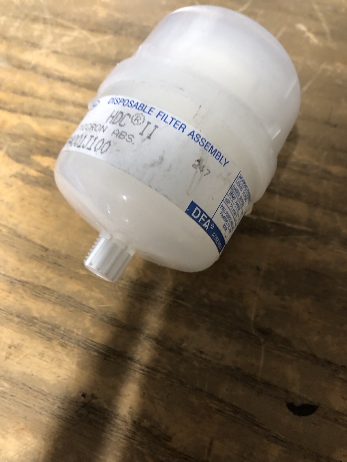 PALL CORPORATION DFA4001J100 DISPOSABLE FILTER ASSEMBLY 20JS1040-F3 | eBay