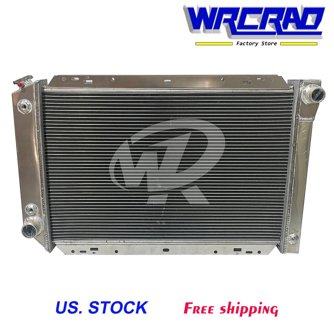 Aluminum Radiator For 1980-1984 1982 Ford F150/250/350 Bronco 5.0L 5.8L ...