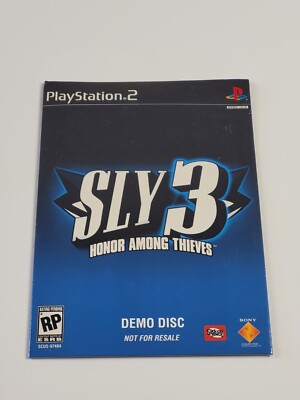 Sly 3 Honor Among Thieves E3 Demo Disc SCUS-97484 SEALED RARE ...
