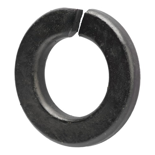 1/2" Black Split Lock Washer 50 Pack Black Ceramic Coated Meets ASME ...