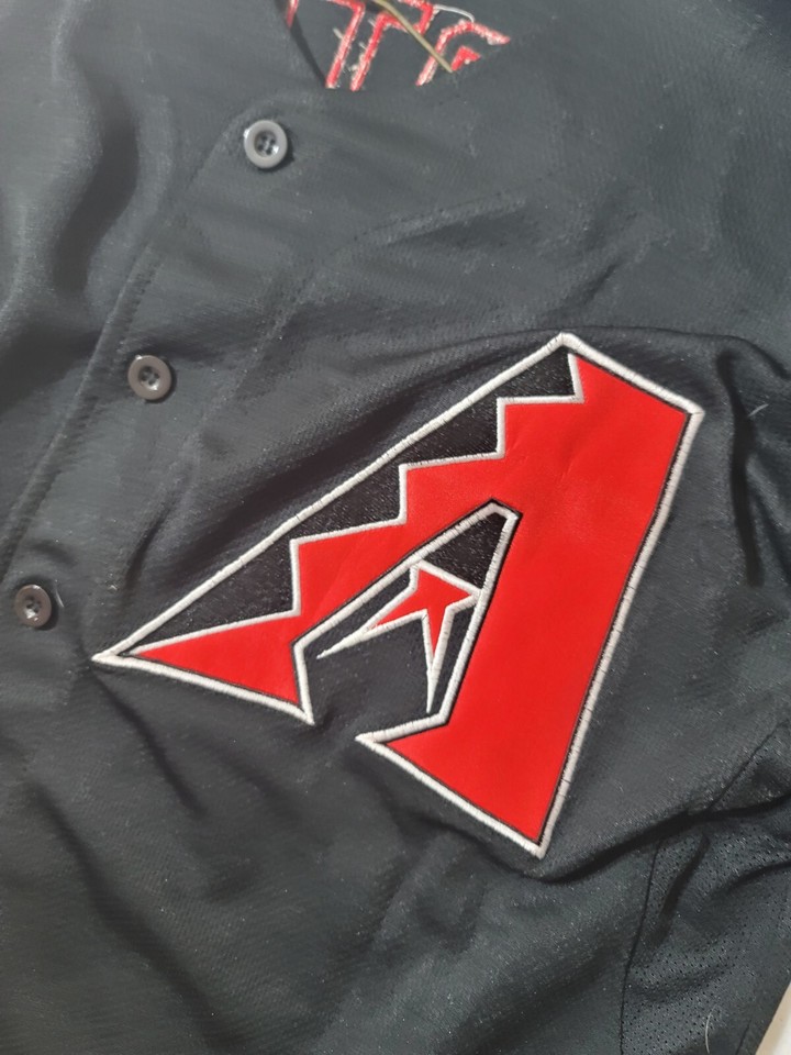 Upton Diamondbacks Jersey Majestic Cool Base Sz 48 | eBay