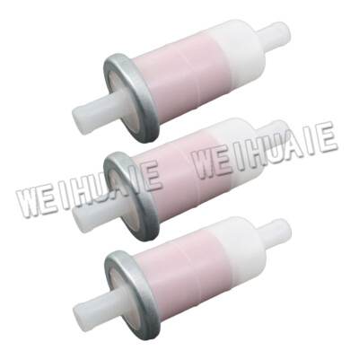 3x In Line Fuel Filter For Honda GL1800 GL1500 PC800 VT1100 VT600C ...