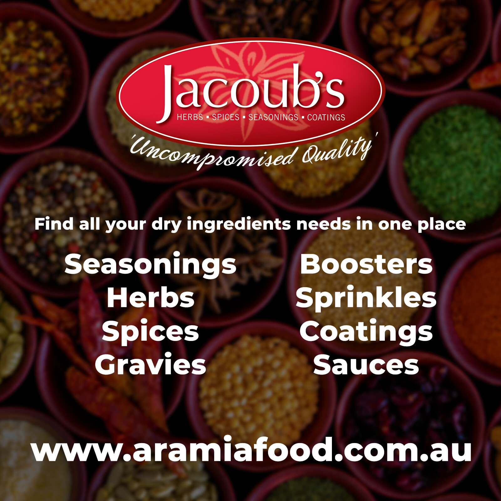 Jacoubs Southern Fried Chicken Coating Seasoning Mild 8kg Pail Bulk KFC ...