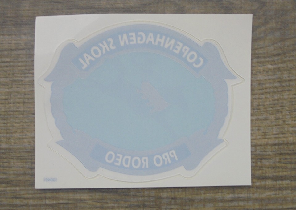 COPENHAGEN SKOAL PRO-RODEO DECAL/STICKER FRONT ADHESIVE 4X3 "NEW | eBay