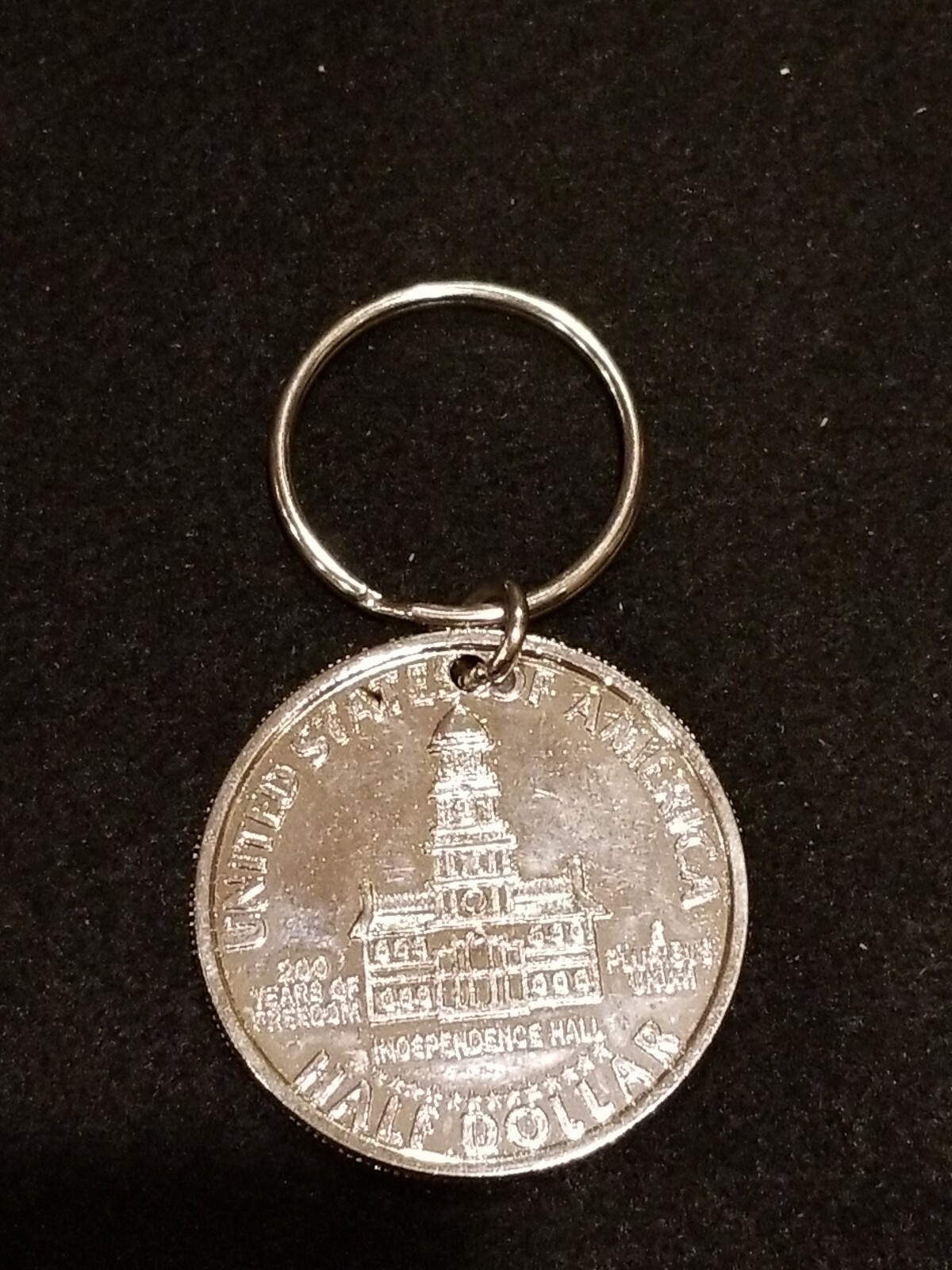 VINTAGE KENNEDY BICENTENNIAL HALF DOLLAR KEYCHAIN | eBay