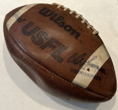 Vintage 1980s Wilson USFL Football Made in USA Tulane | eBay