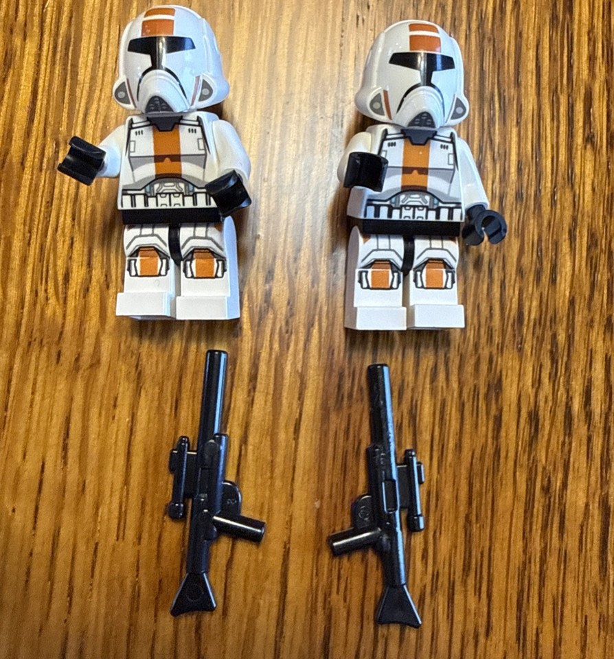Lego Star Wars Republic Troopers VS Sith Troopers (75001) Minifigures ...