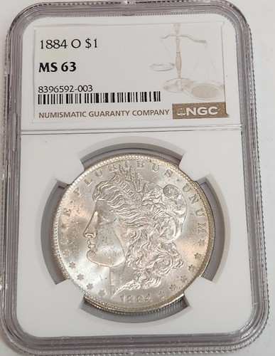 1884-O MS63 Morgan Silver Dollar NGC | eBay