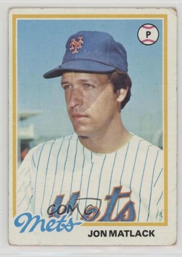 1978 Topps Jon Matlack #25 | eBay