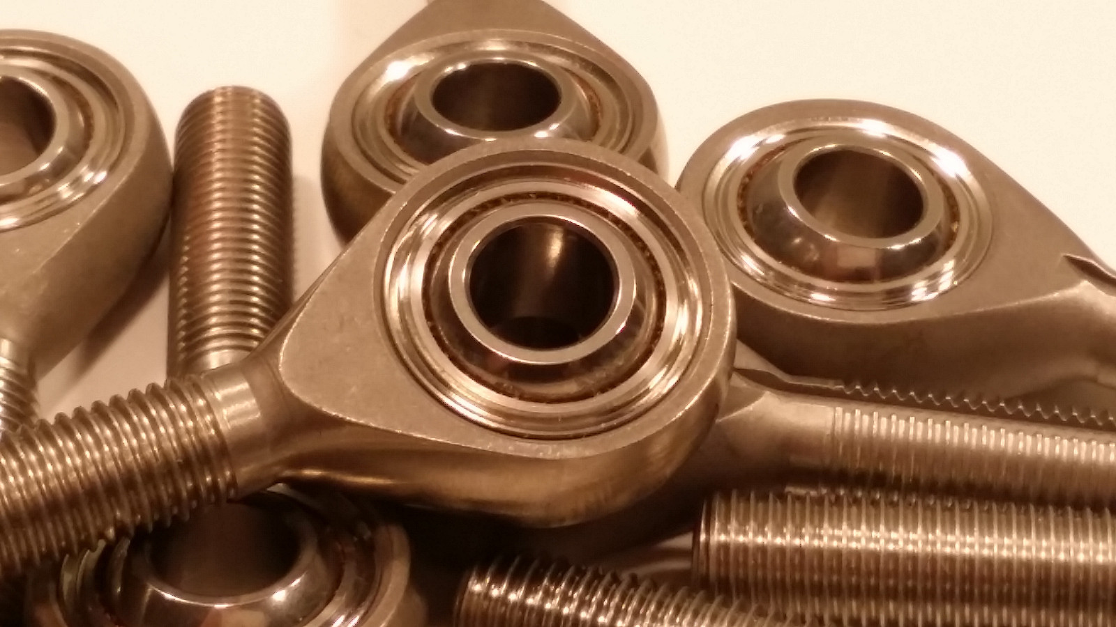 NMB Astro Heat Treated Stainless Steel Male Rod End 5/16 x 5/16 24 Th ...