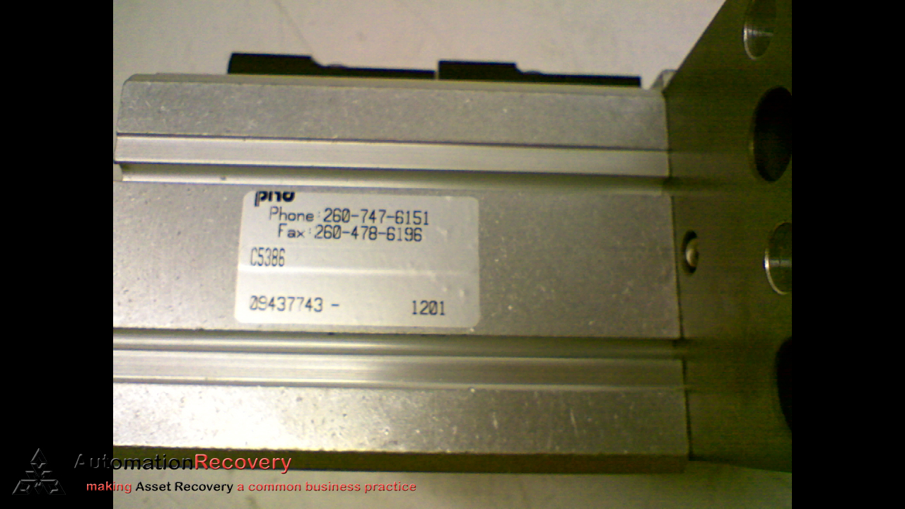 PHD C5386 ACTUATOR ATTACHED PART NI2-Q6 5-0 16-BDS-2AP6X3-H1141/S34 ...