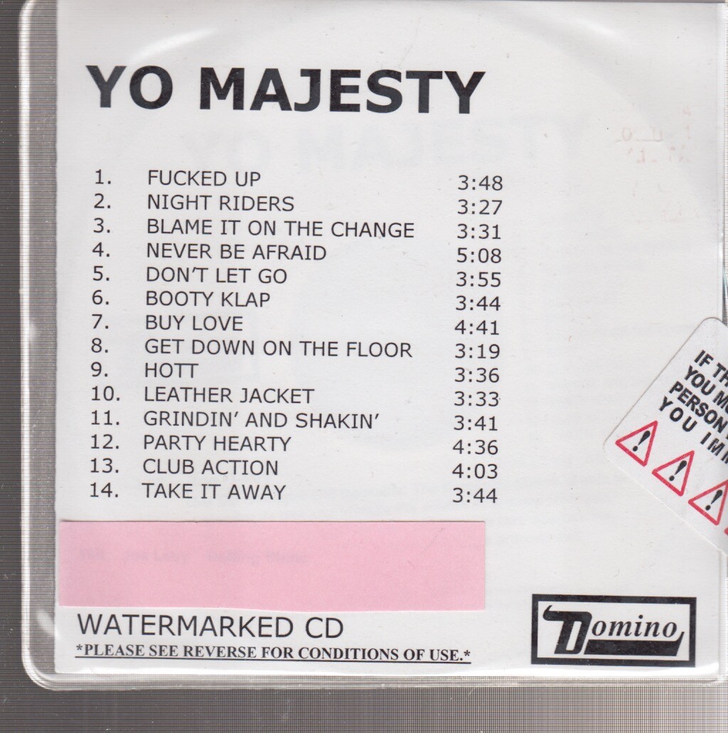 yo majesty cd new promo | eBay