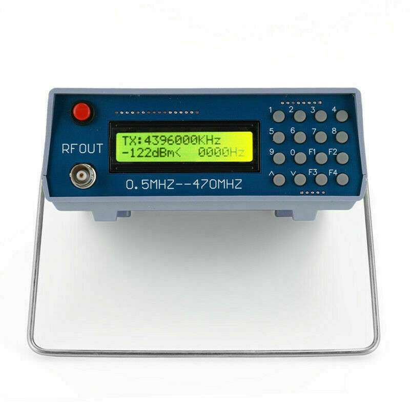 0.5Mhz-470Mhz RF Signal Generator Meter Tester For FM Radio Walkie ...