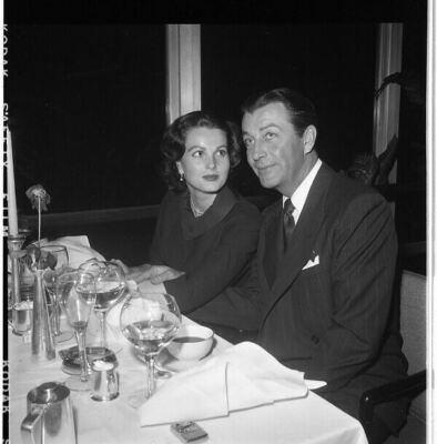 Robert Taylor Ursula Theiss 1950's Original B/W 2.25 x 2.25 Camera ...