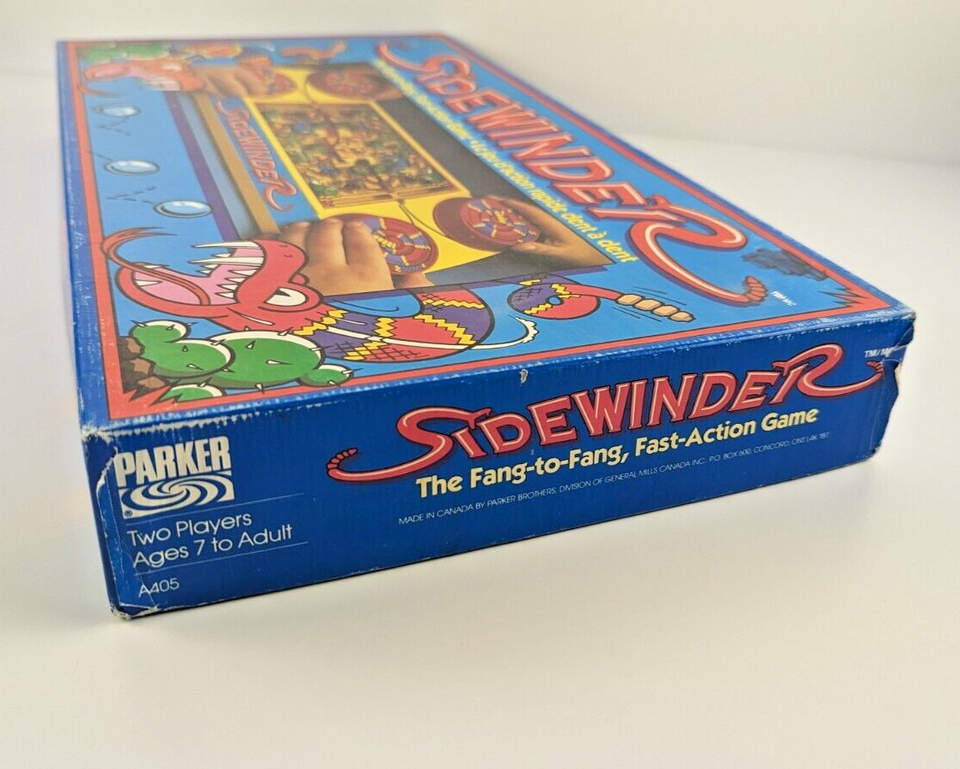Sidewinder Board Game Parker Brothers 1983 Complete | eBay