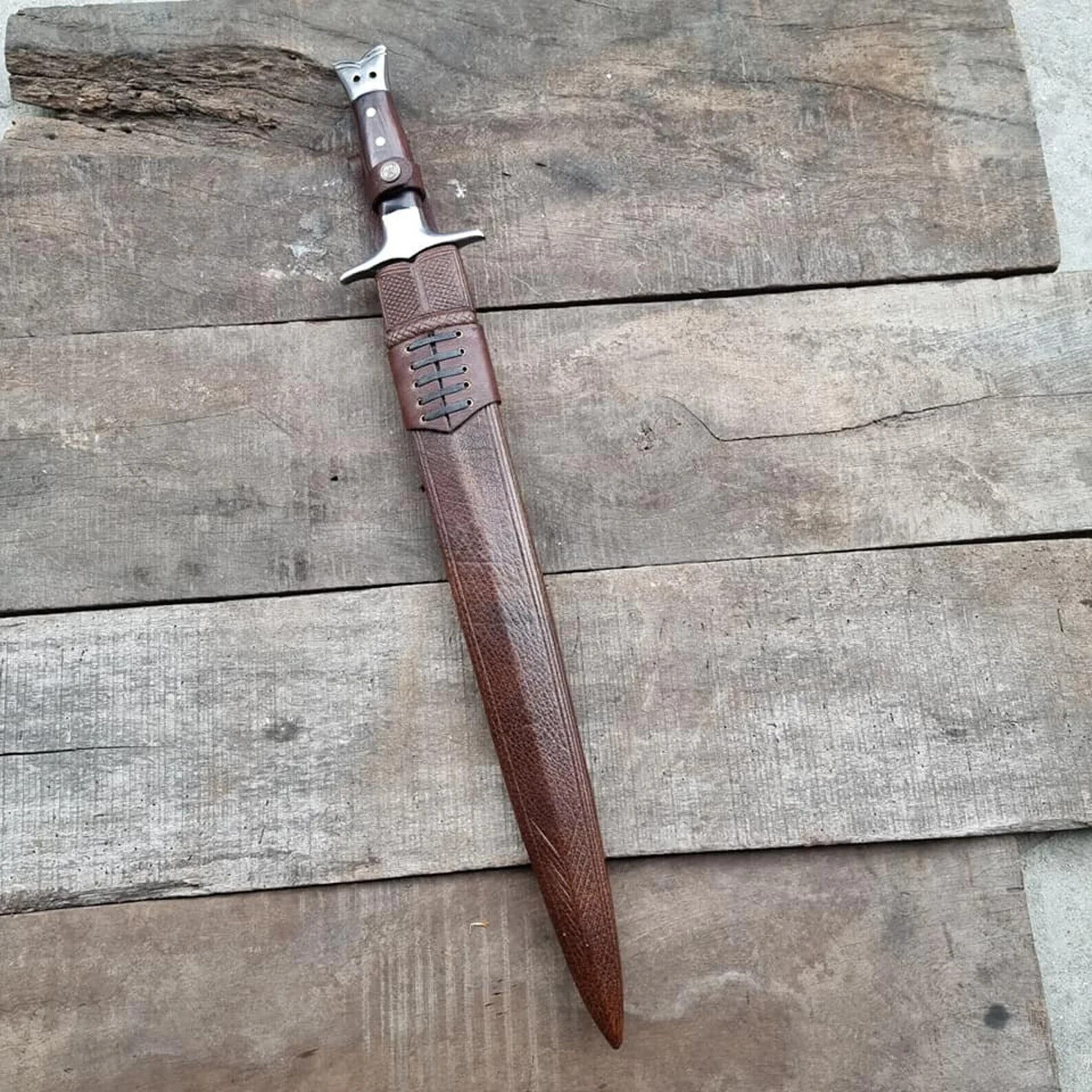 Custom & Handmade Carbon Steel Hunting Sword-Historical Sword-30-inches ...