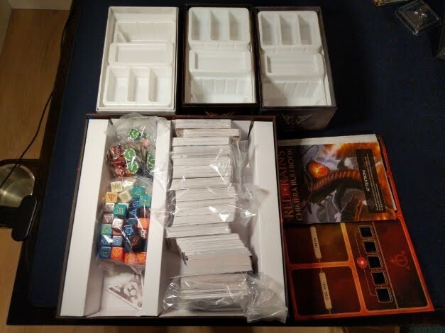 Ashes Reborn Card Game Lot, Red Rains expansions, Deluxe expansions ...