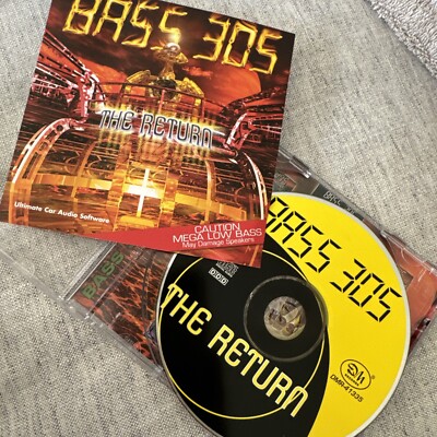 Bass 305 The Return CD Ultimate Car Audio Software SUB MEGA LOW DJ ...