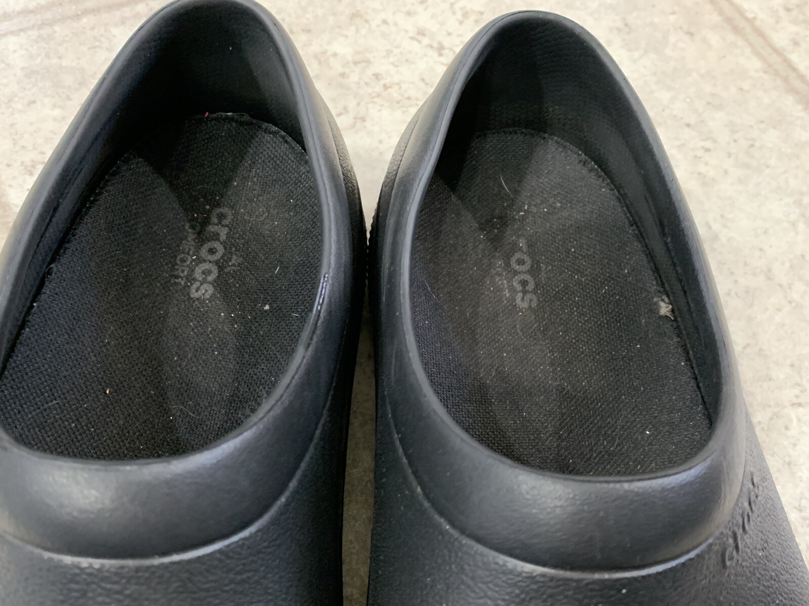 Crocs Men's 9 On The Clock LiteRide Work Slip-On Clog… - Gem