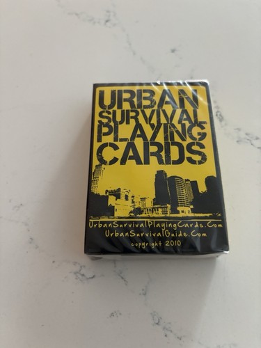 Yinat Urban Survival Playing Cards Powerful Survival Tool Flash/Playing ...
