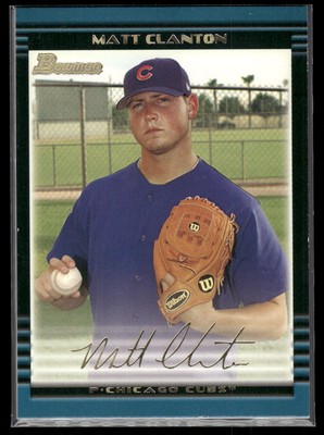 #BDP38 Matt Clanton 2002 Bowman Draft Picks & Prospects Gold | eBay