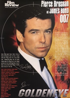 Signed Goldeneye Movie Poster | eBay UK