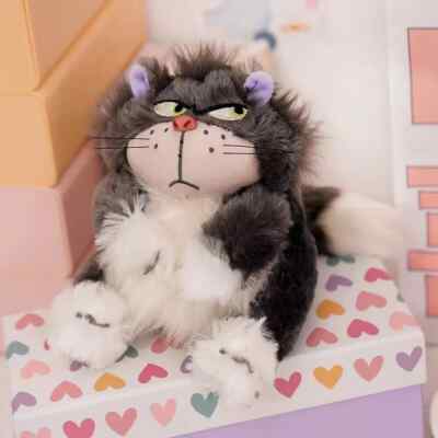 15cm Cinderella Lucifer Cat Plush Pendants Lucifer Stuffed Doll ...