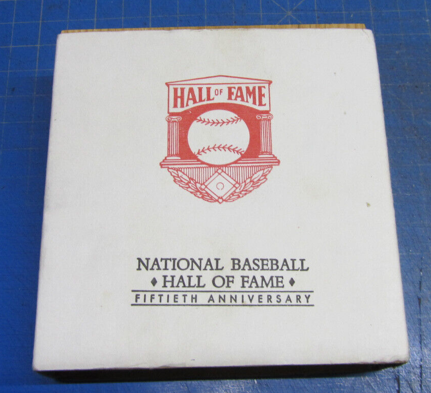 1989 NATIONAL BASEBALL HALL OF FAME 50TH ANNIVERSARY 22 GRAM PURE GOLD ...