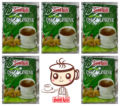 Gold Kili Instant Chinese Ginger Tea Drink 18g Sachets Sold Loose | eBay UK