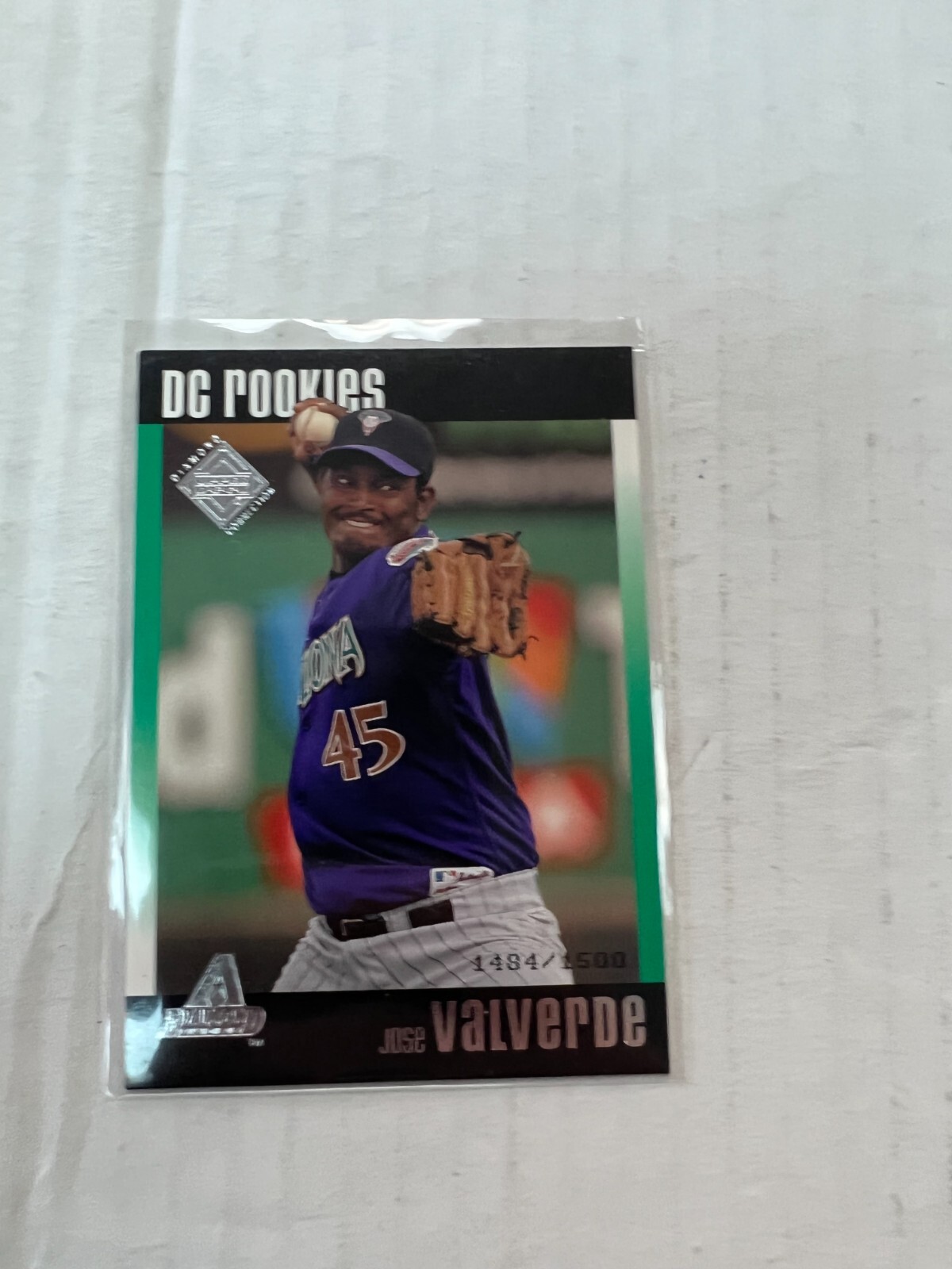 Jose Valverde 2002 Diamond Collection DC Rookies Card #128 Serial #1484 ...