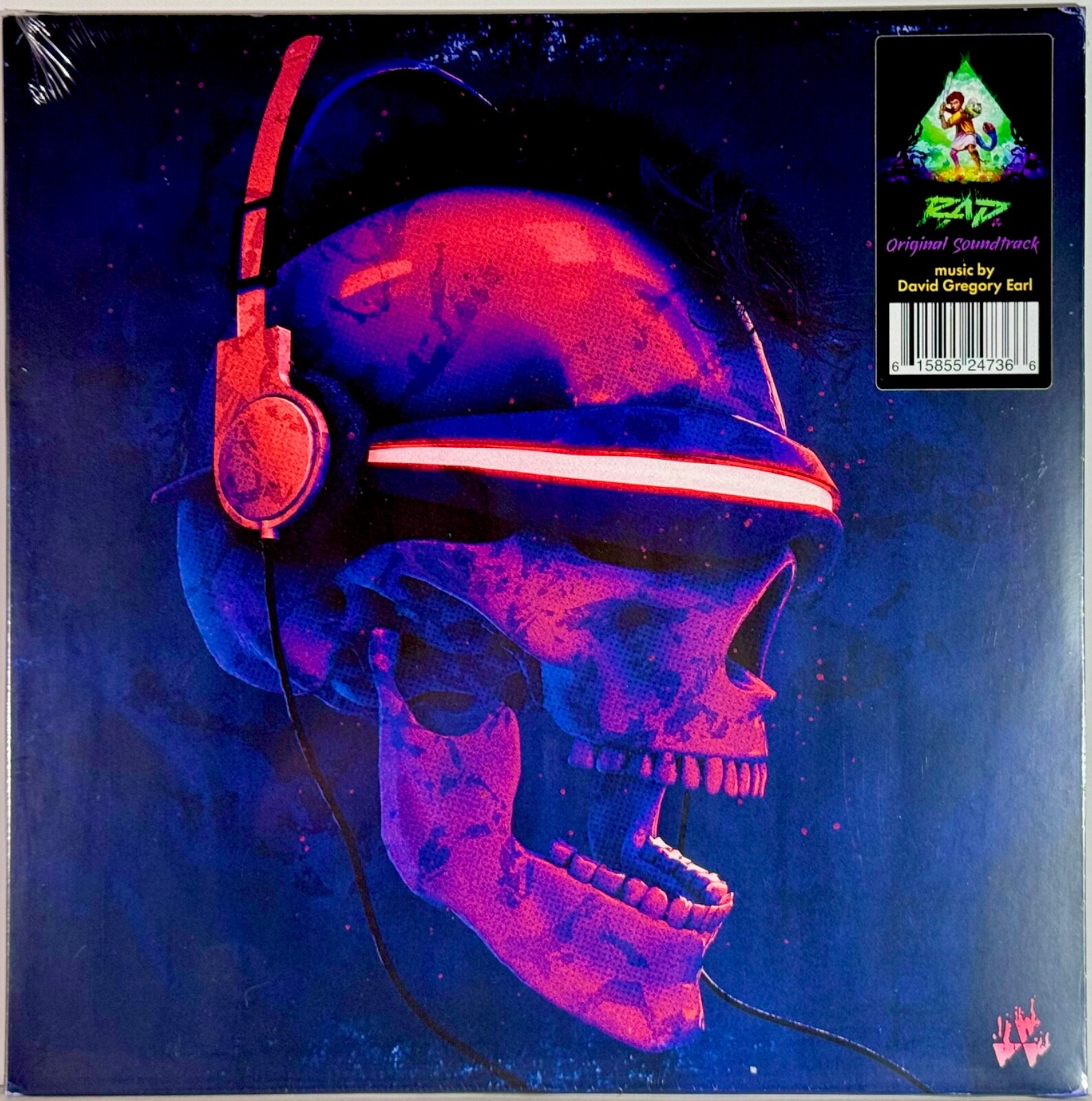 Rad Original Video Game Soundtrack [Splatter Vinyl] LP Vinyl Record ...