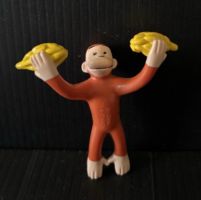 Curious George Action Figure Toy w/ Bananas Kid’s Meal Toy Sbarro’s ...