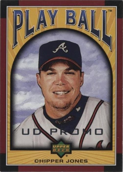 2004 Upper Deck Play Ball - Chipper Jones #85 UD Promo for sale online ...