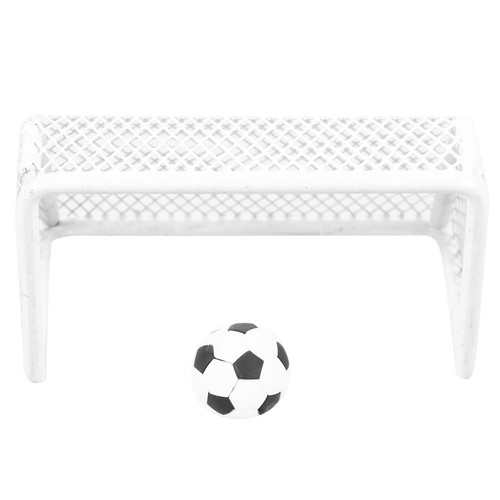 Sturdy Mini Football Goal for Dollhouse with Portable Design | eBay UK